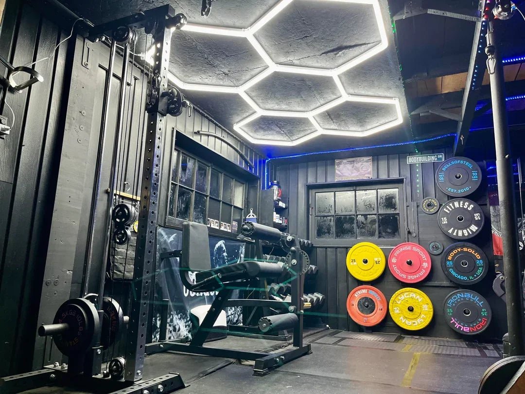 High-Performance Gym Lighting for Home & Studio | Hexspace