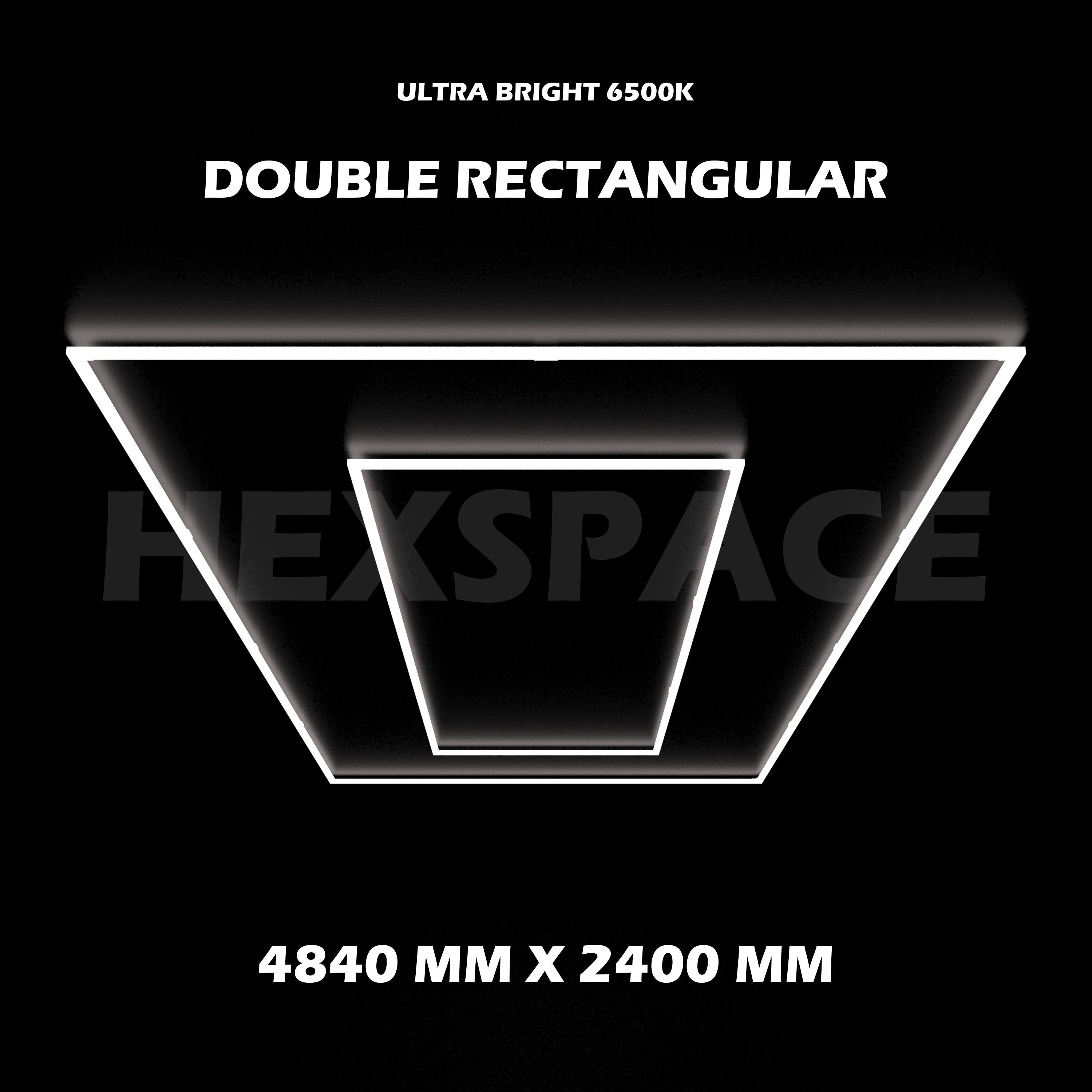 Linear Lights - Rectangular LED System(4.8M*2.4m) | HexSpace AU